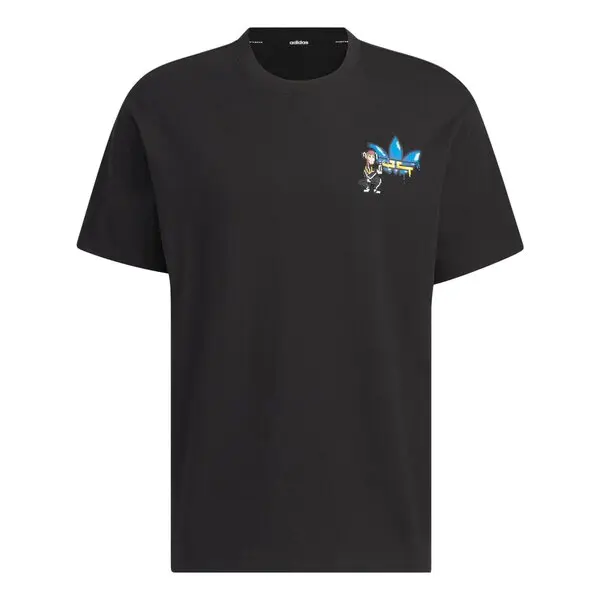 Adidas Originals X Monkey Kingdom Gfx T-shirt - Black
