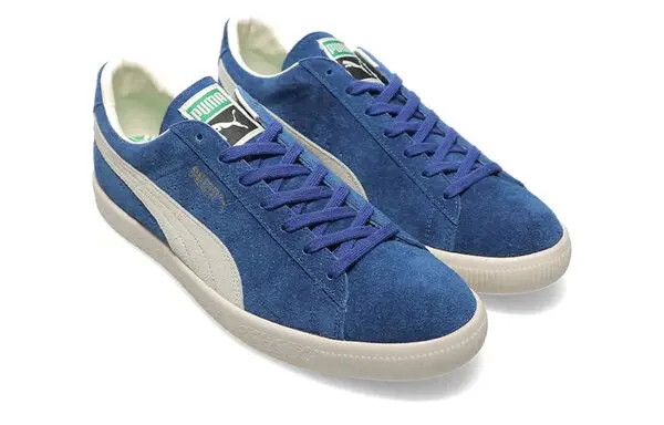 PUMA Suede Low Top Sneakers - Blue/grey