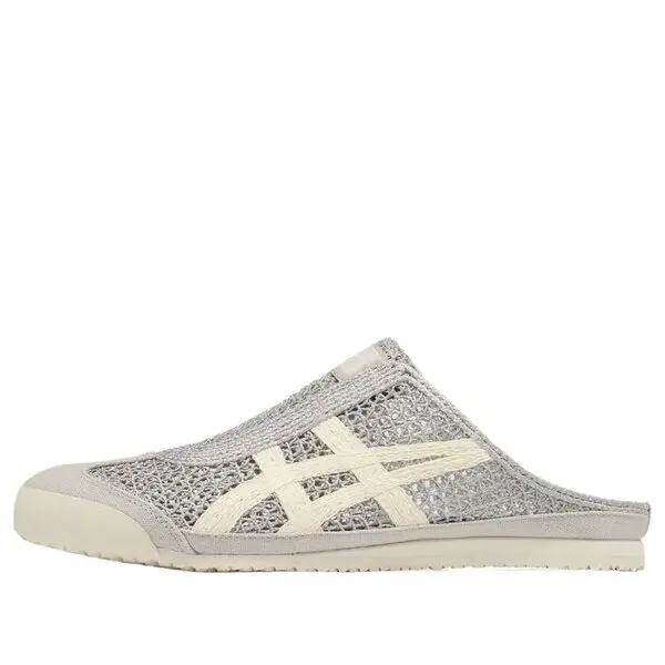 Onitsuka Tiger Mexico 66 Sabot Sneakers - Pure Silver/cream