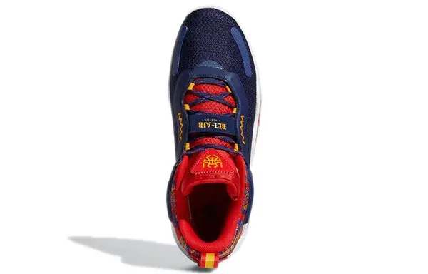 Adidas Bel-air Athletics X D.o.n. Issue #3 Gca Wide 'the Blazer' Sneakers - Blue/red