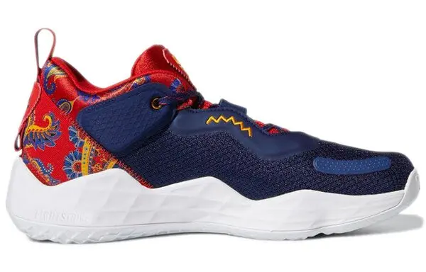 Adidas Bel-air Athletics X D.o.n. Issue #3 Gca Wide 'the Blazer' Sneakers - Blue/red