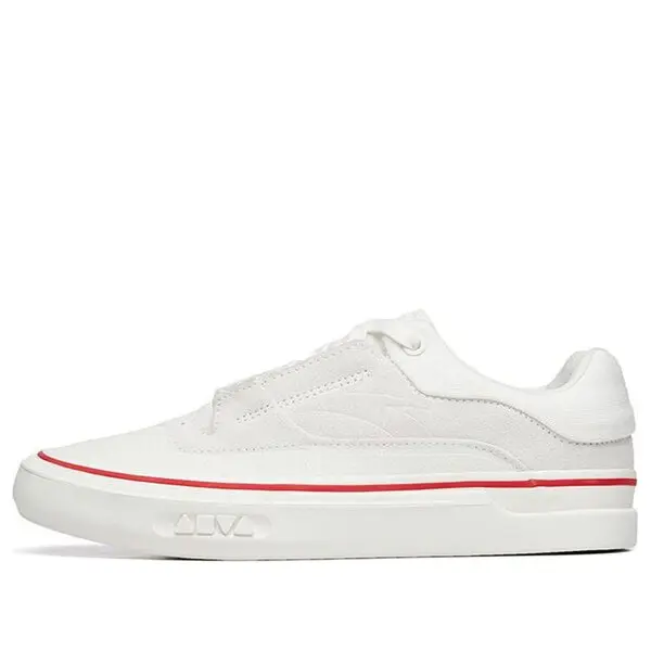 ANTA A-shock Cvs Low Top Sneakers - White/red