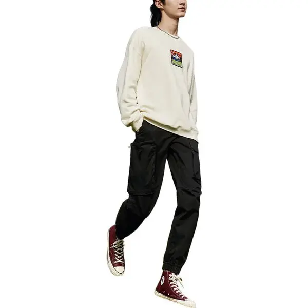 CONVERSE Counter Climate Graphic Crew Sweatshirt Asia Sizing