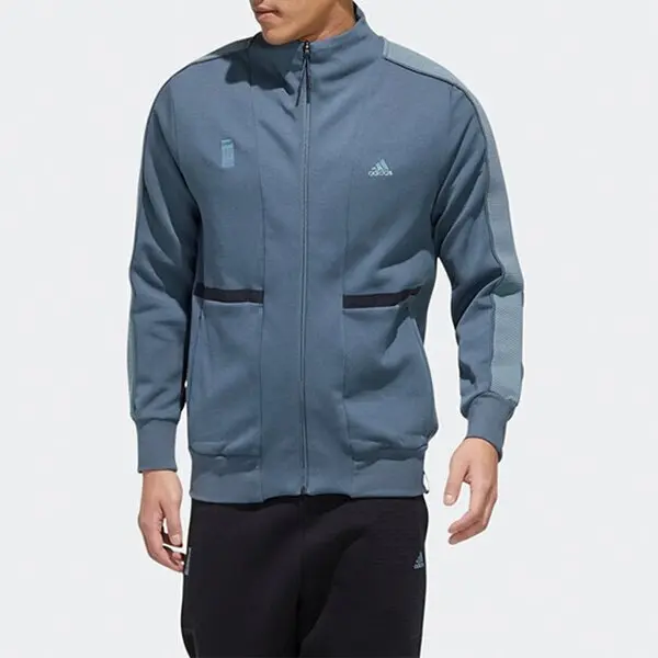 Adidas Cozy Sports Stand Collar Zip-up Jacket
