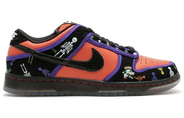 Nike Dunk Low Premium 'day Of The Dead' Sneakers