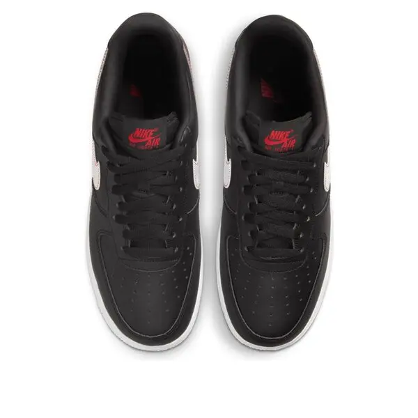 Nike Force 1 '07 Sneakers - Black/red