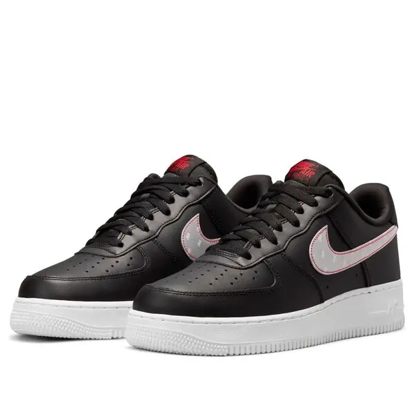 Nike Force 1 '07 Sneakers - Black/red