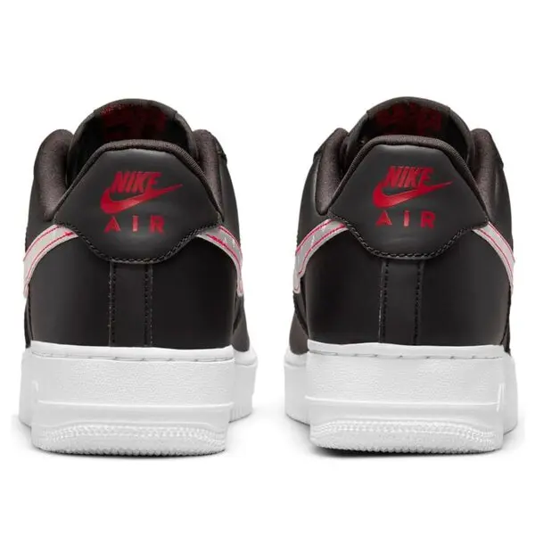 Nike Force 1 '07 Sneakers - Black/red