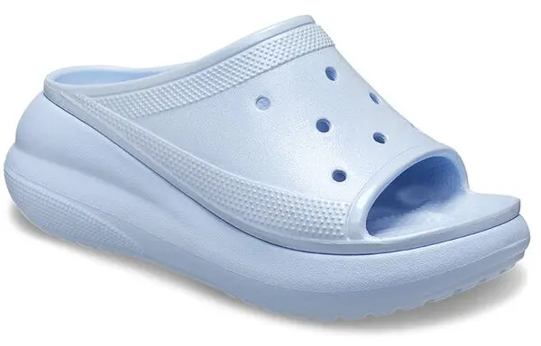 CROCS Crush Meta Pearl Slides - Blue