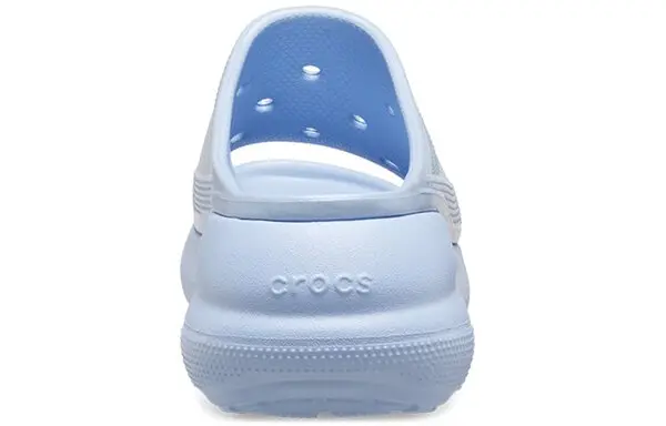 CROCS Crush Meta Pearl Slides - Blue