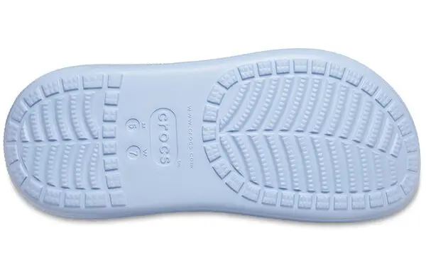 CROCS Crush Meta Pearl Slides - Blue