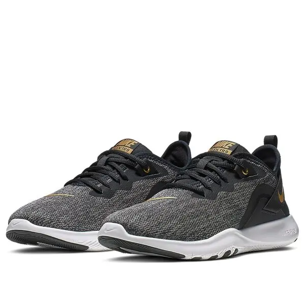 Nike Flex Tr 9 Athletic Sneakers - Black/gold