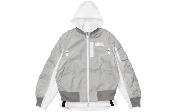 Nike X Sacai Double Layer Hooded Jacket