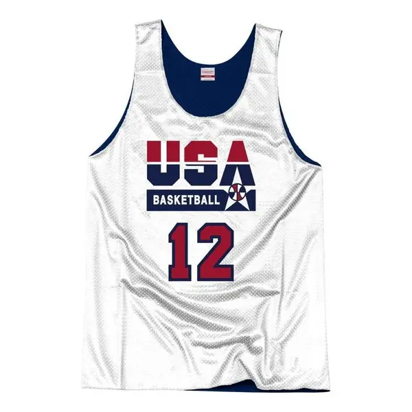 Mitchell & Ness X Nba Reversible Practice Team Usa 1992 Jersey