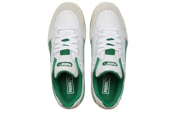PUMA Slipstream Lo Retro Sneakers - White/green
