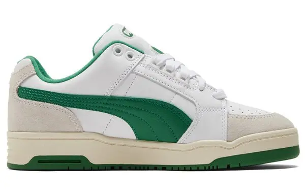 PUMA Slipstream Lo Retro Sneakers - White/green