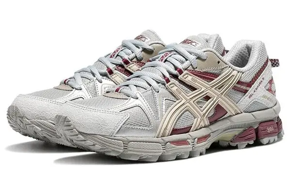 Asics Gel-kahana Athletic Shoes - Grey/red