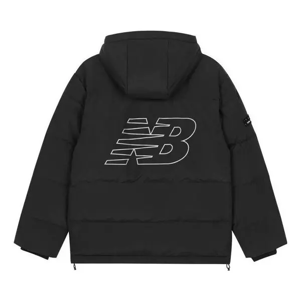 NEW BALANCE Padded Down Jacket - Black