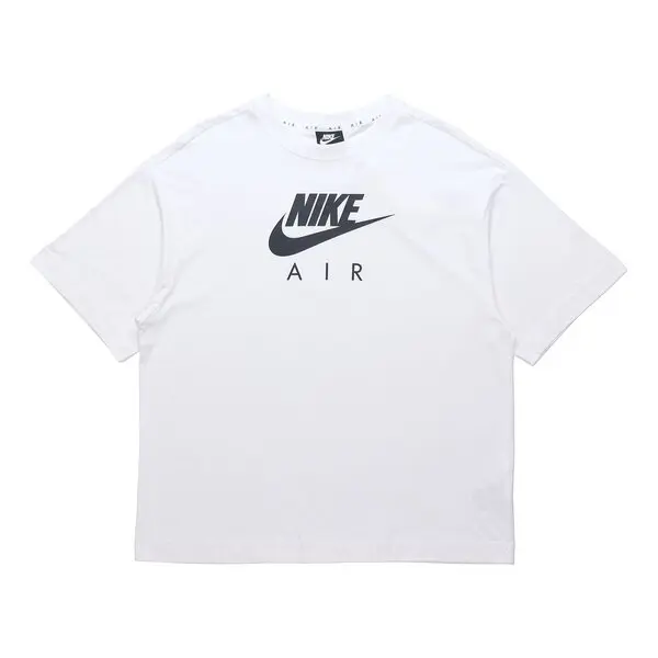 Nike Logo Knit Sports T-shirt - White