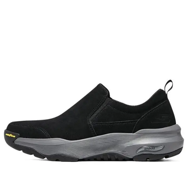 Sketchers Go Walk Arch Fit Sneakers - Black/grey