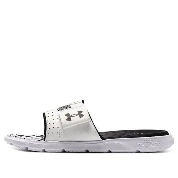 Under Armour Mercenary Slides - White/black