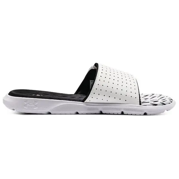 Under Armour Mercenary Slides - White/black