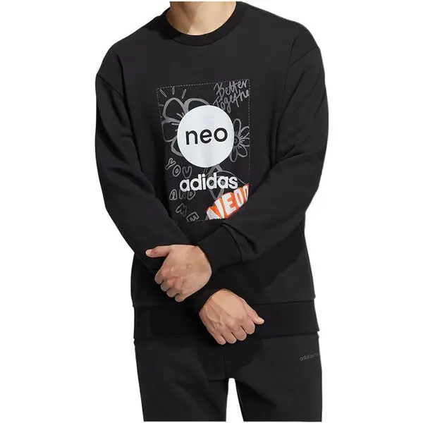 Adidas Pullover With Logo Pattern