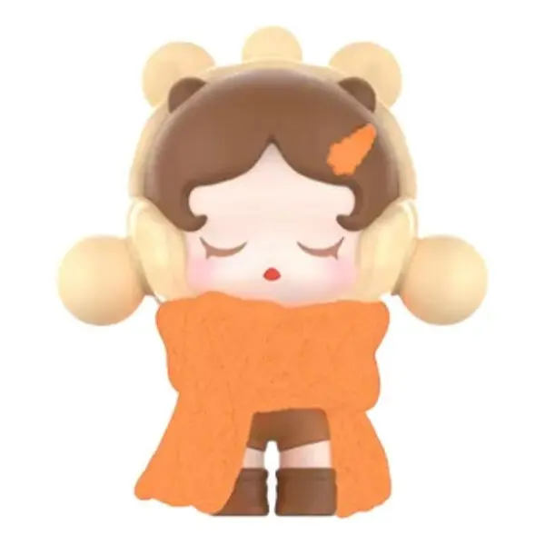POP MART Pop Bean Skullpanda Figure With Snug Scarf - Multi-color