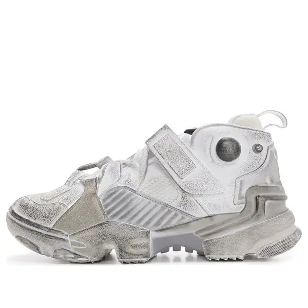 REEBOK Vetements X Genetically Modified Pump Mid Top Sneakers - White