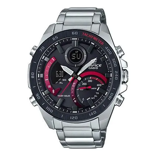 Casio Edifice Series Bluetooth Solar Powered Watch - Silver/black