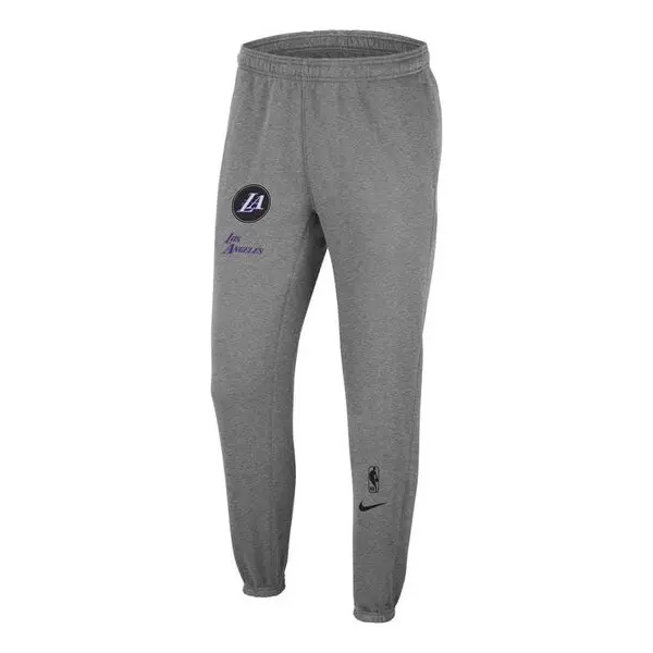 Nike X Nba Los Angeles Lakers Courtside Sweatpants 'dark - Grey