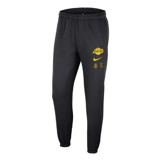 Nike Los Angeles Lakers Courtside Sports Long Pants - Black