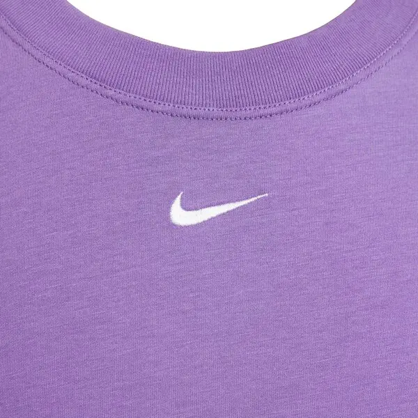Nike T-shirt - Black Raspberry/white