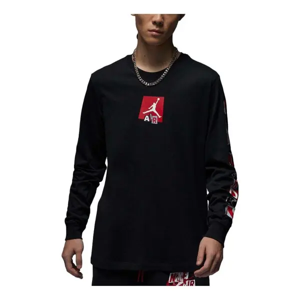 JORDAN Brand Long Sleeve T-shirt - Black