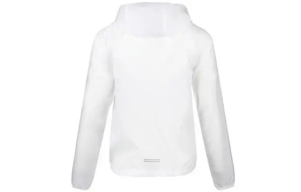 Nike Hooded Running Jacket With Zipper Closure