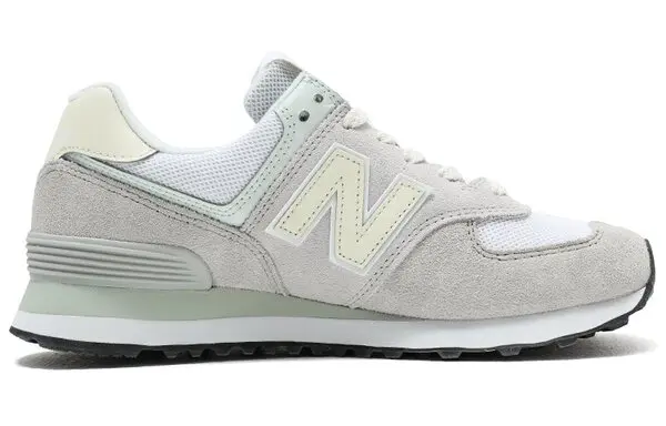 NEW BALANCE 574v2 Lace-up Sneakers - Grey/yellow