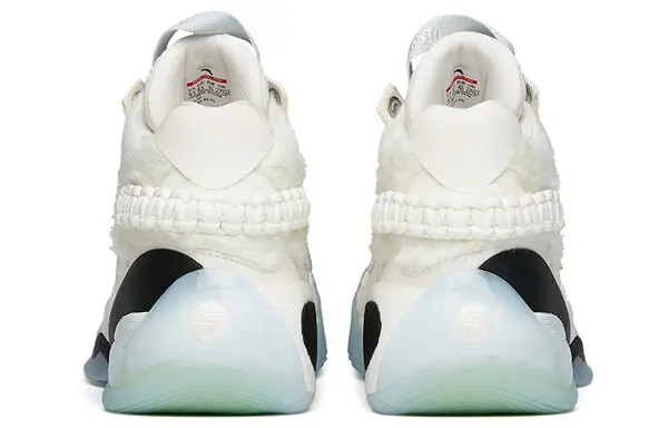 ANTA Klay Thompson "cream White Deconstructed" Sneakers - Beige/black/blue