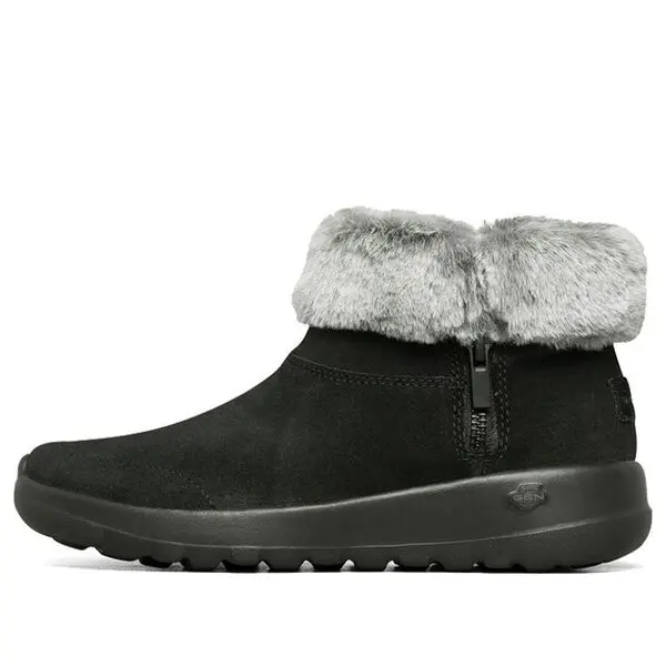 Sketchers On-the-go Joy Fur Trimmed Boots