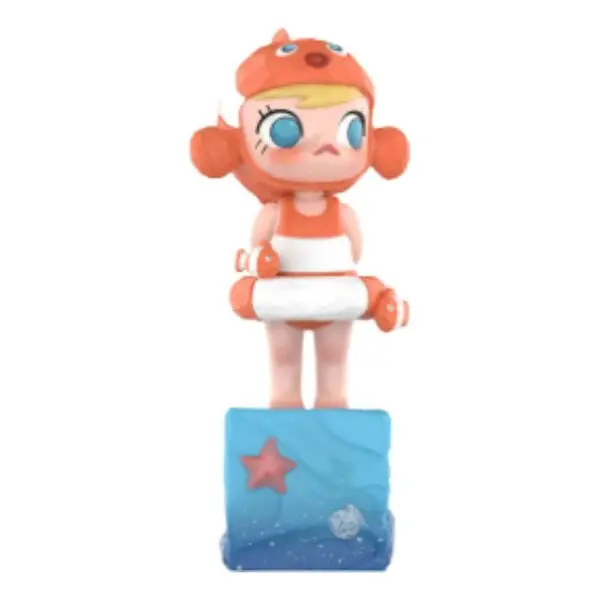 POP MART Molly Scenery Along The Way 20th Anniversary Series Figure "gazing At You - Multi-color