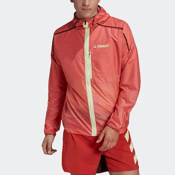 Adidas Reflective Windproof Hooded Jacket - Default Color