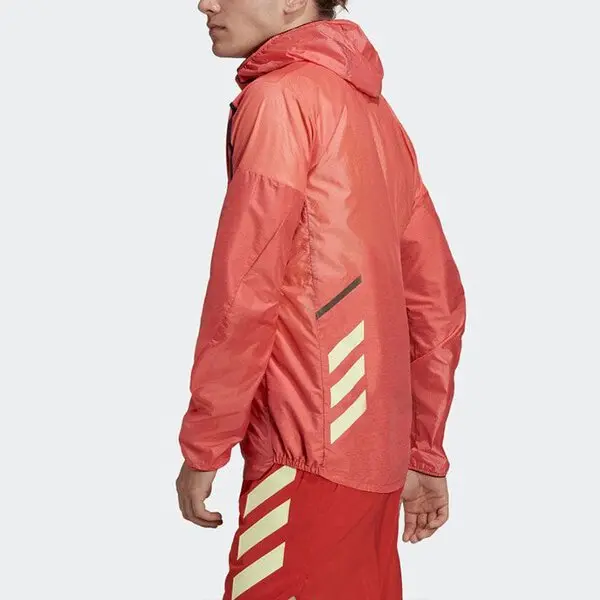 Adidas Reflective Windproof Hooded Jacket - Default Color