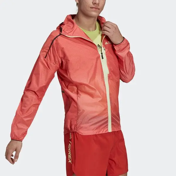 Adidas Reflective Windproof Hooded Jacket - Default Color