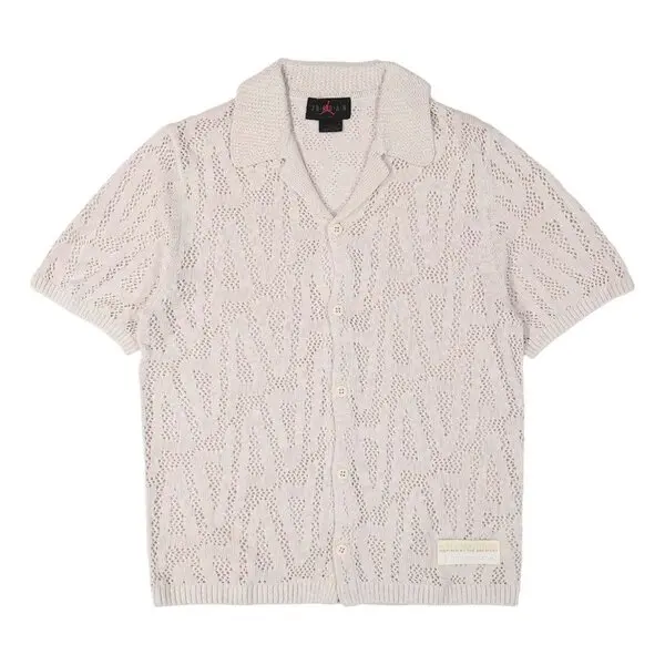 JORDAN X A Ma Maniere Short Sleeve Collared Shirt - Phantom