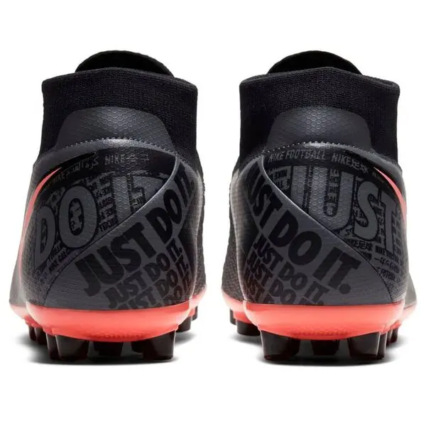 Nike Phantom Vision Academy Df Ag Artificial Grass Cleats - Grey/orange