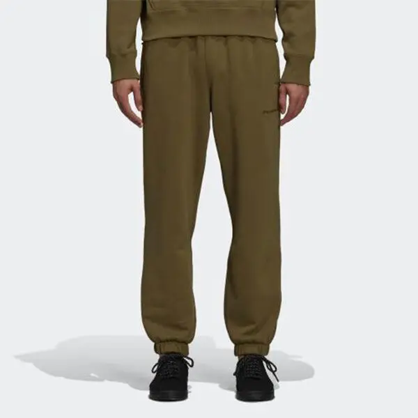 Adidas X Pharrell Humanrace Small Logo Sweatpants 'olive Cargo