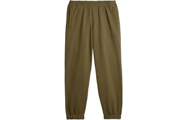 Adidas X Pharrell Humanrace Small Logo Sweatpants 'olive Cargo