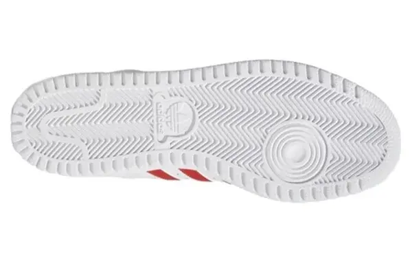 Adidas Top Ten High Lush Red' Sneakers - White