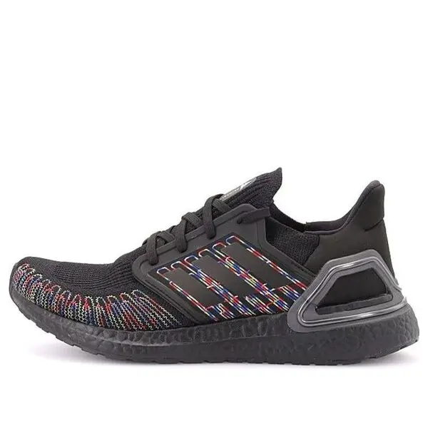 Adidas Ultra Boost 20 Low Top Sneakers - Black/red/blue