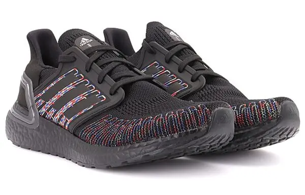 Adidas Ultra Boost 20 Low Top Sneakers - Black/red/blue