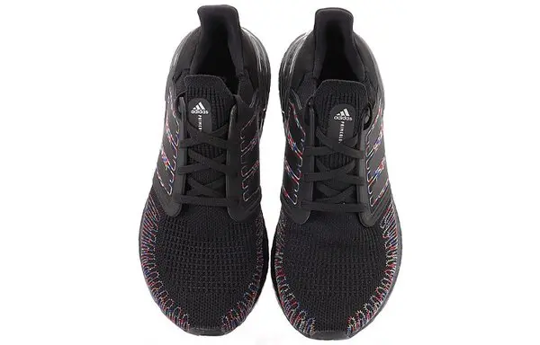 Adidas Ultra Boost 20 Low Top Sneakers - Black/red/blue